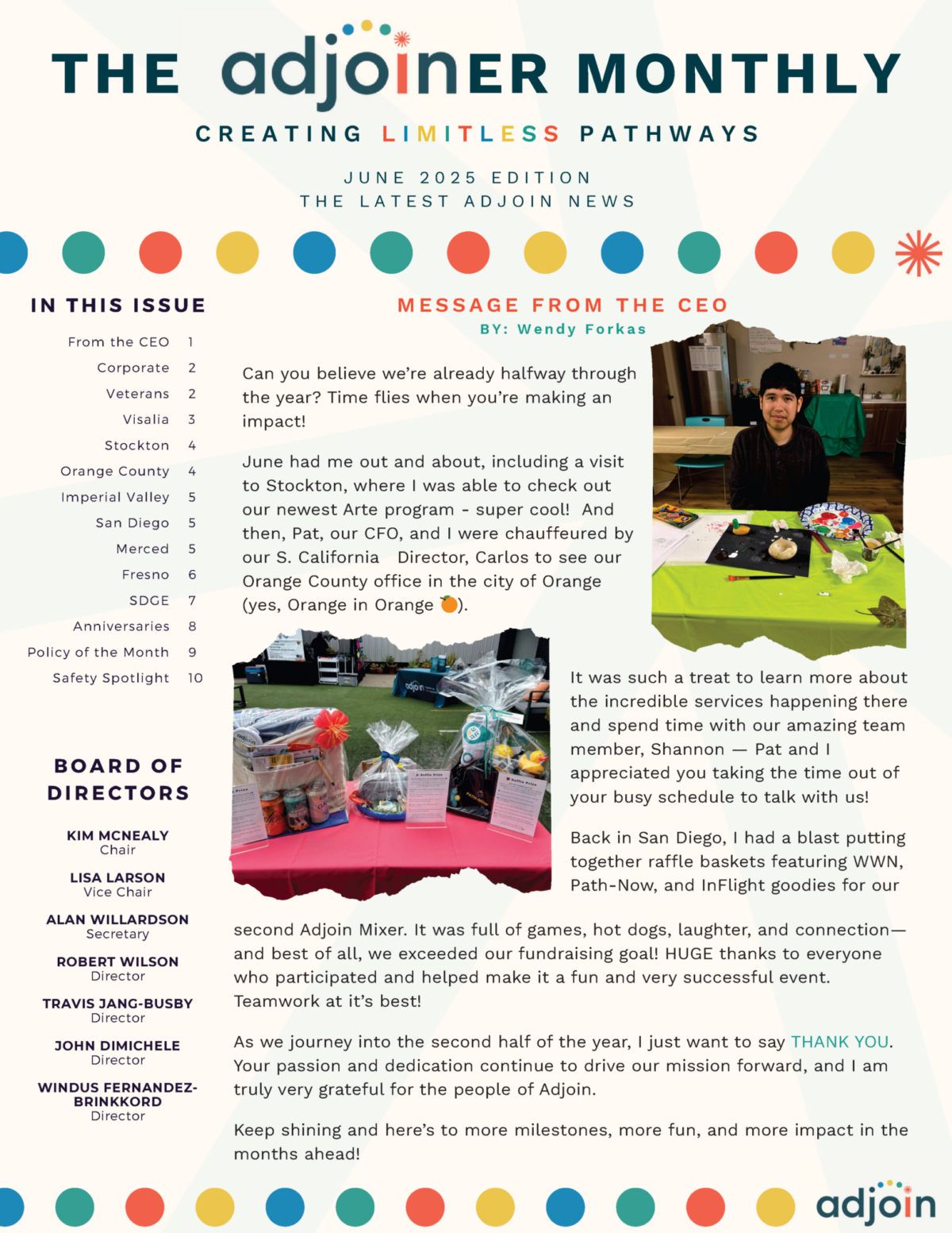 Team Member Updates | Adjoin