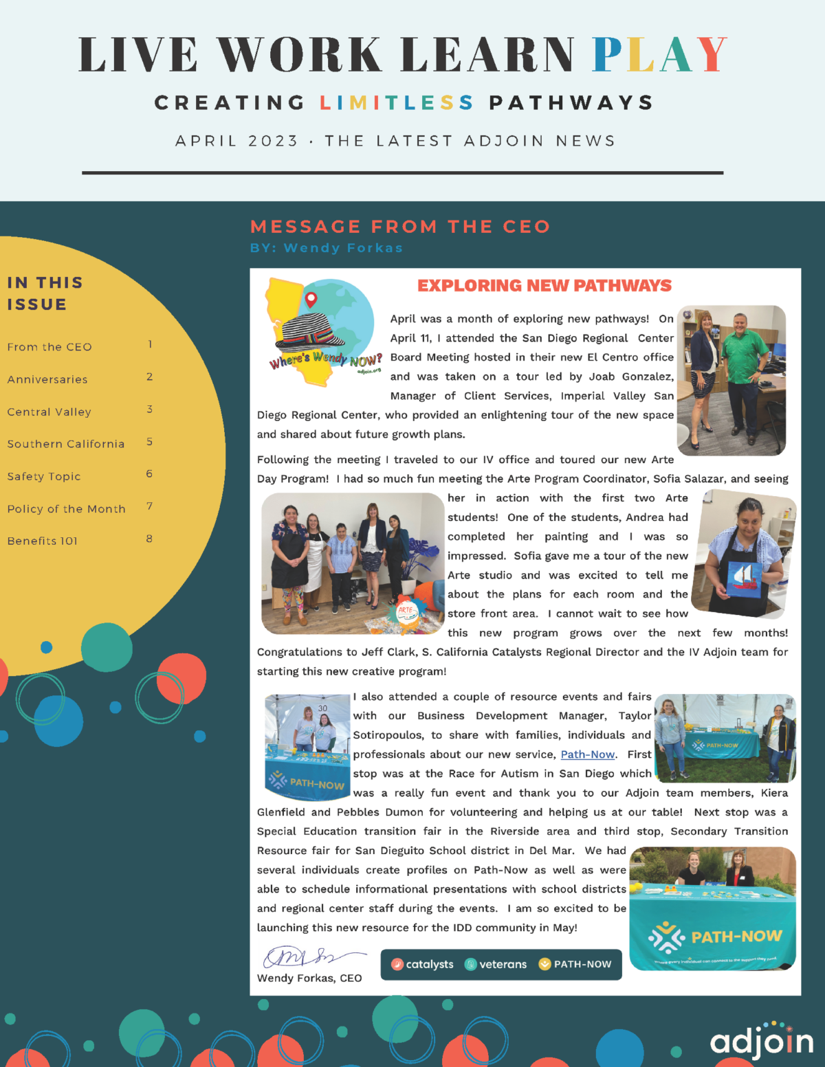 Team Member Updates | Adjoin